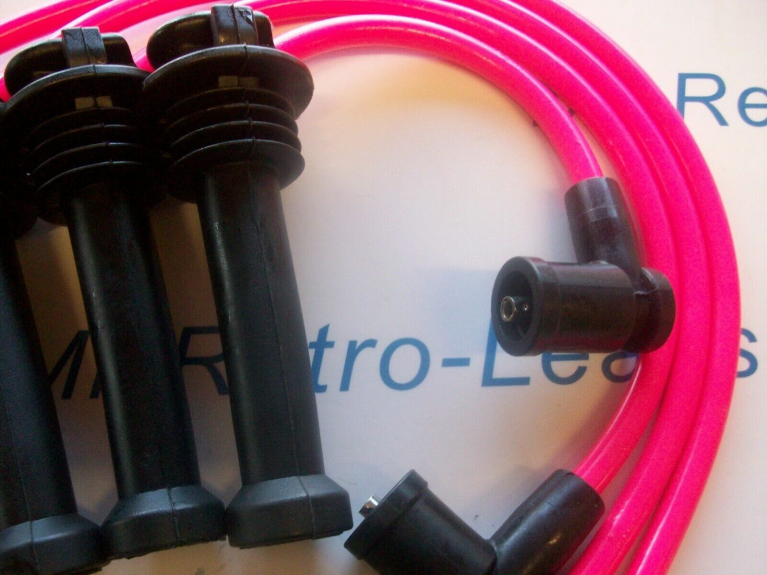 Pink 8mm Performance Ignition Leads For The Focus Zetec 1.8 Quality Ht ...