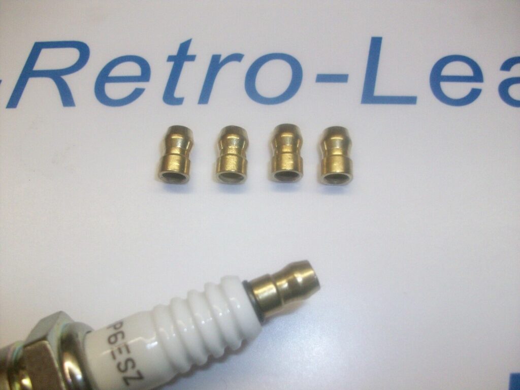 Spark Plug Terminal Bullet Brass X 4 Pack Ignition Spark Plug Nipple ...